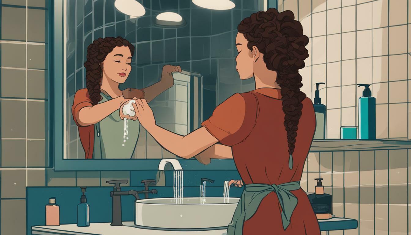 How often are braids washed?