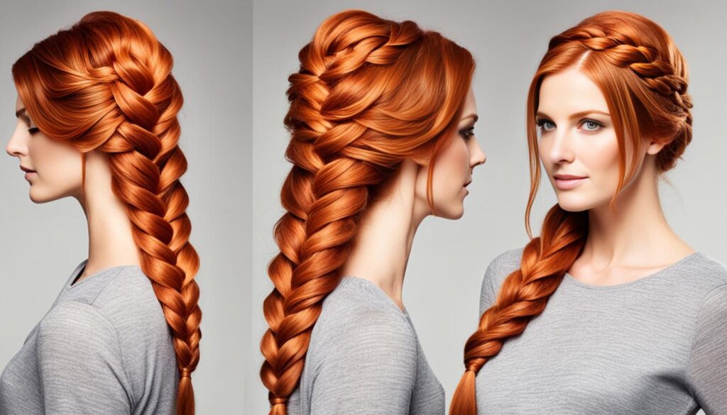 What braid Colour is ginger?