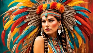 Did native Mexicans braid their hair?