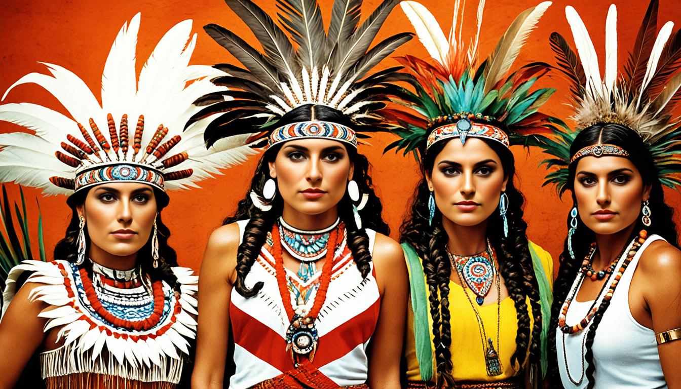 Did Aztecs wear braids?