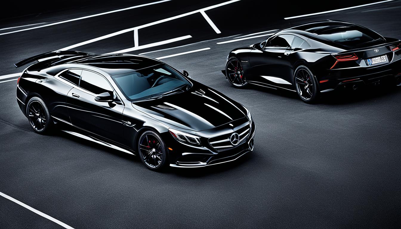 Is Jet black darker than real black?