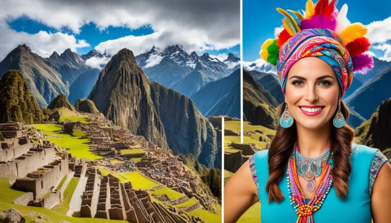 Do Peruvians wear braids?